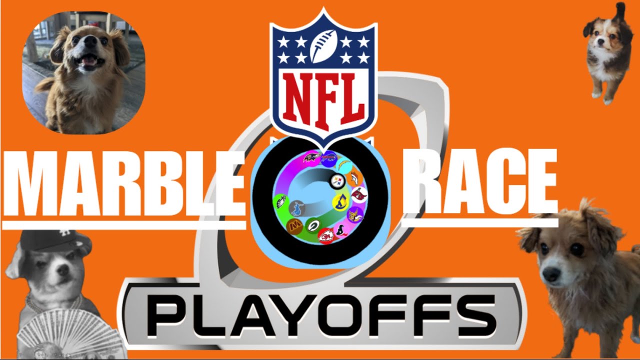NFL MARBLE RACE 2025 PLAYOFFS! - YouTube