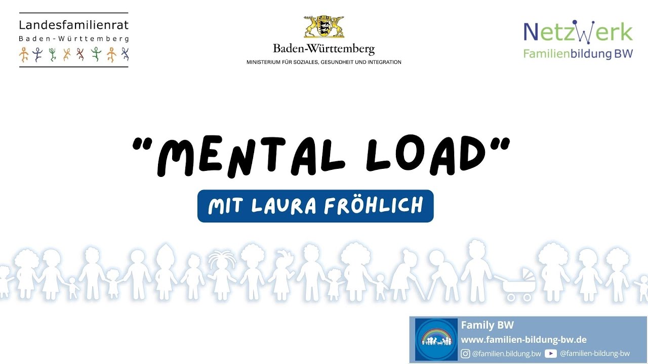 Livestream - Mental Load | mit Laura Fröhlich im Gespräch - YouTube
