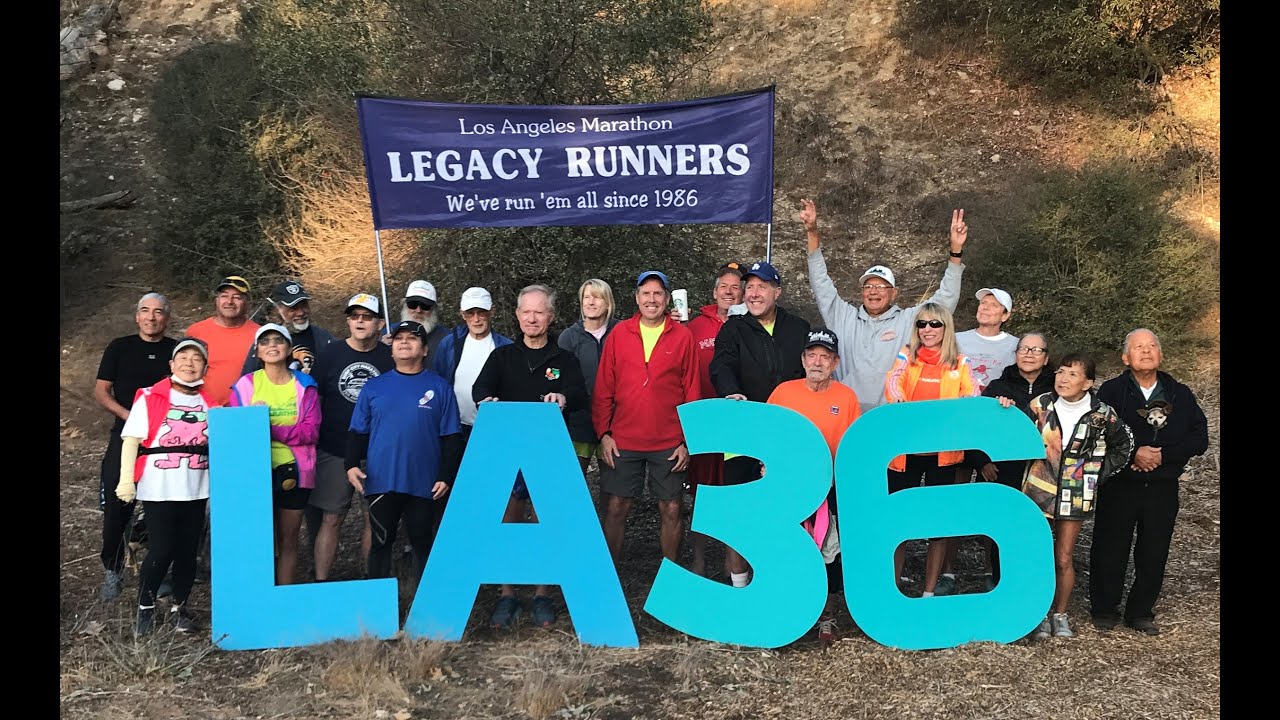 Los Angeles Marathon Legacy Runners Training Run #14 at the Rose Bowl ...