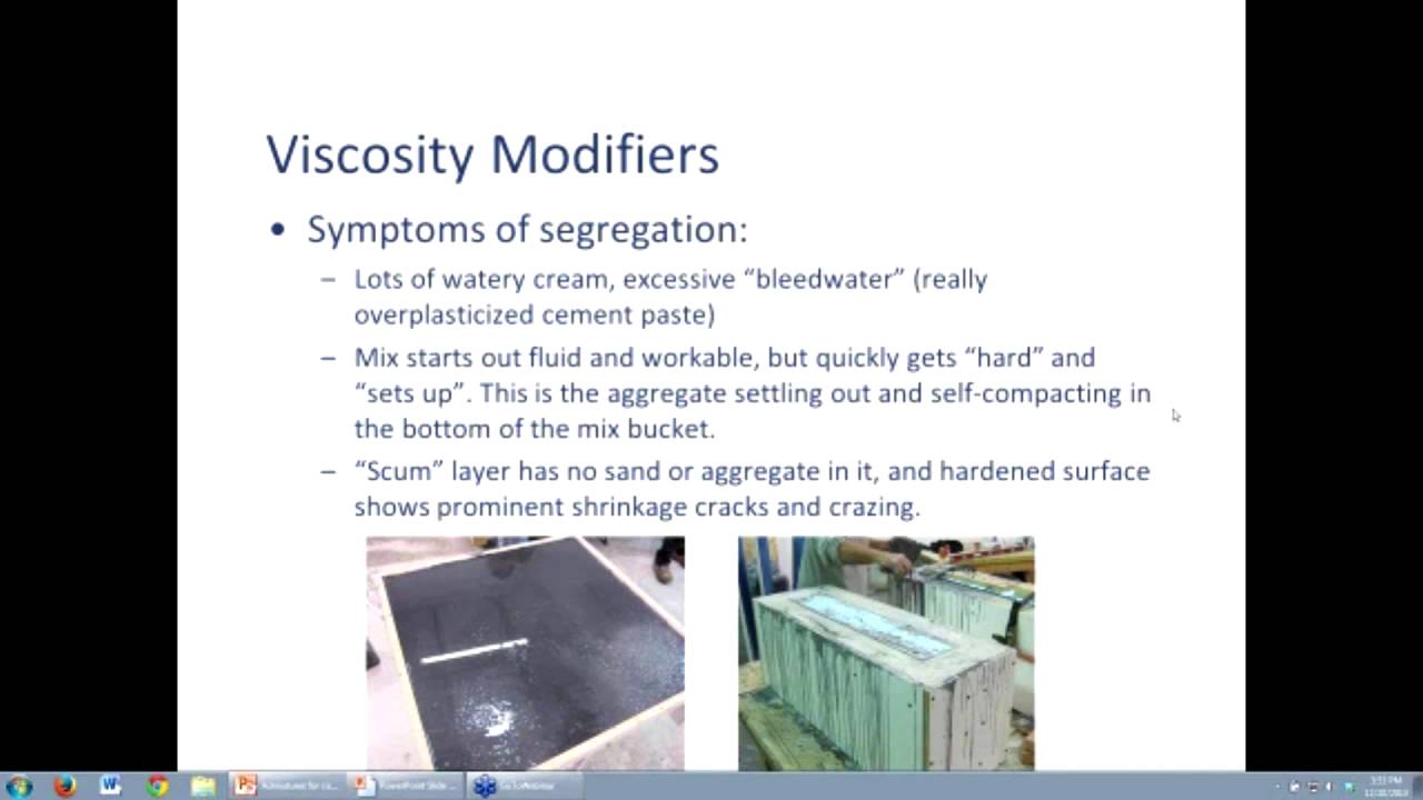 Understanding Viscosity Modifiers For Concrete Countertops YouTube