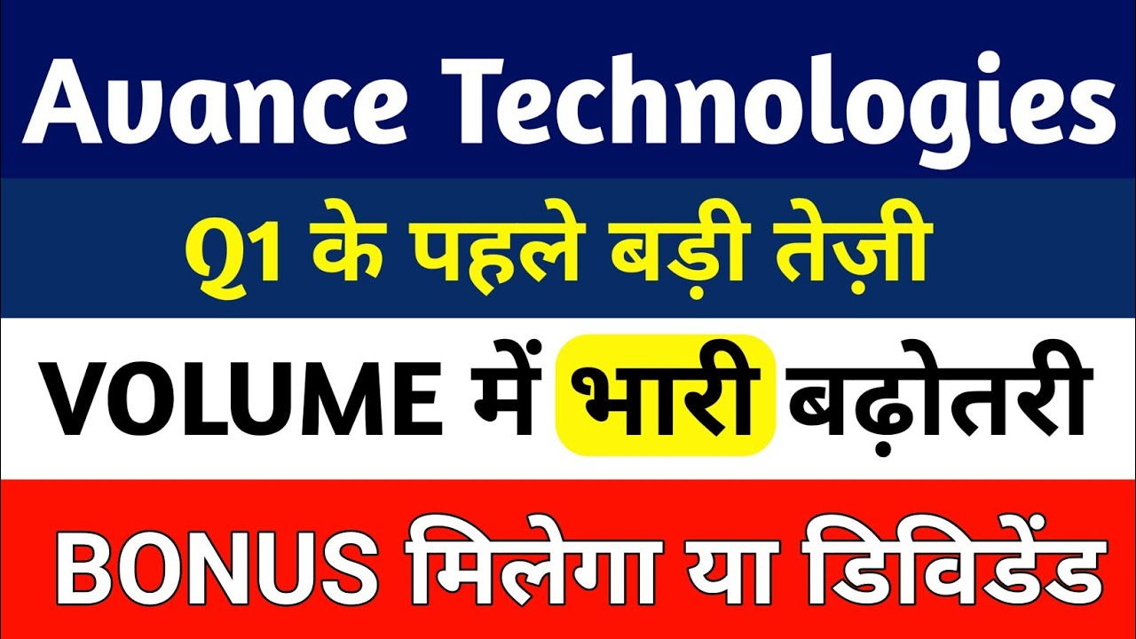 Avance Technologies Ltd | Avance Technologies Share | Avance ...
