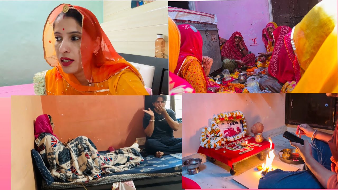 Dasha mata ka fast sb k sath suni kahani// navratri sathapna 🥰// mummy ...