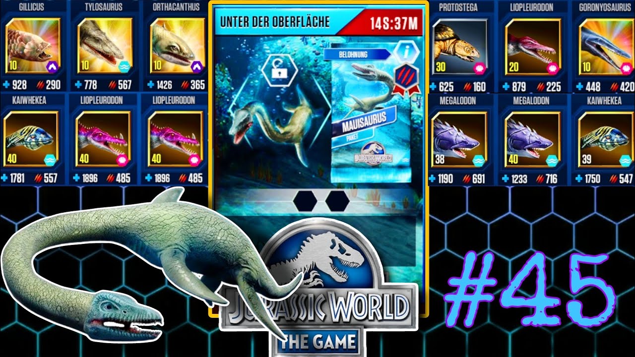 MAUISAURUS UNLOCK!!! 🔓 | Jurassic World: The Game [Part 45] - YouTube
