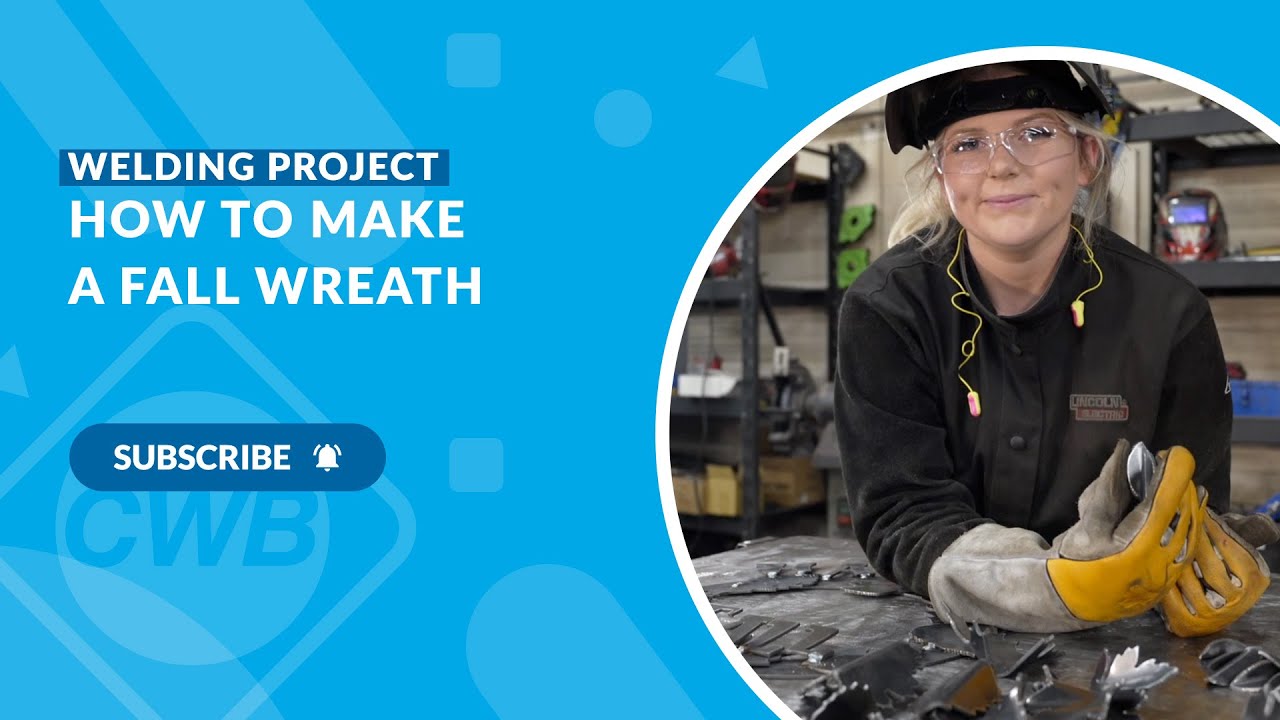 Welding Project: How to Make a Fall Wreath - YouTube
