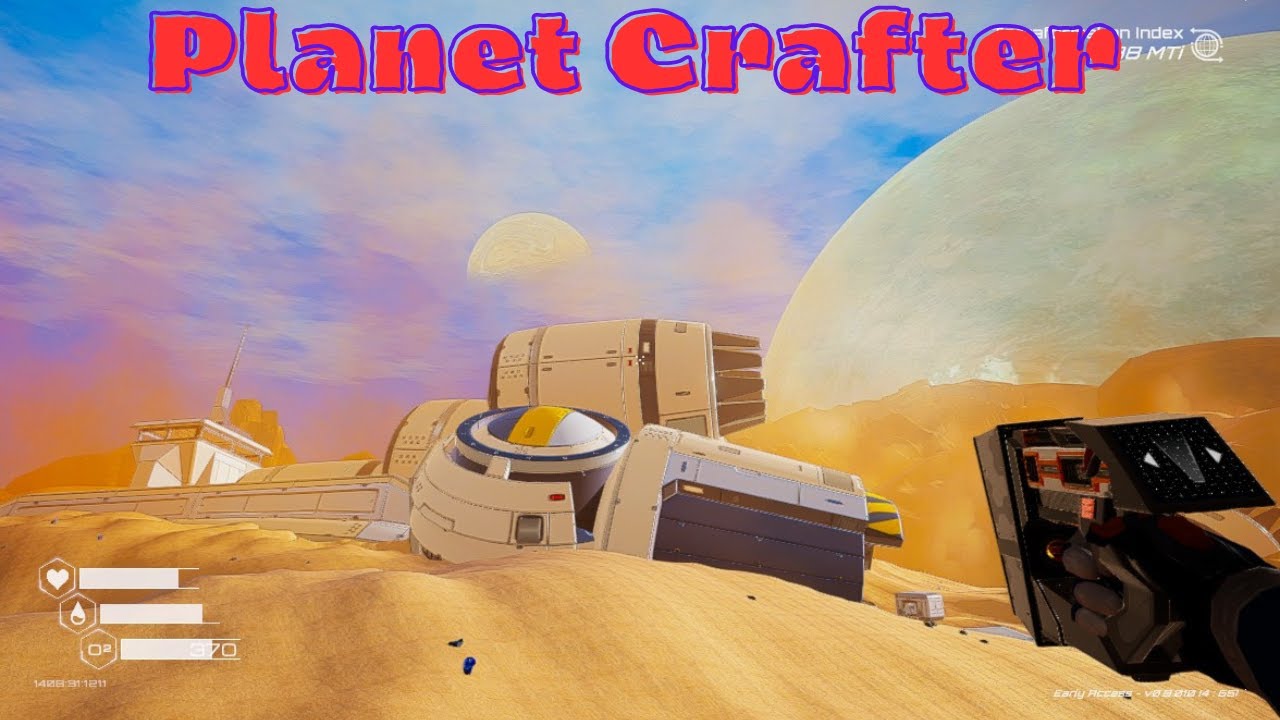 Planet Crafter (E-3) 2 ships 3 Gold crates - YouTube