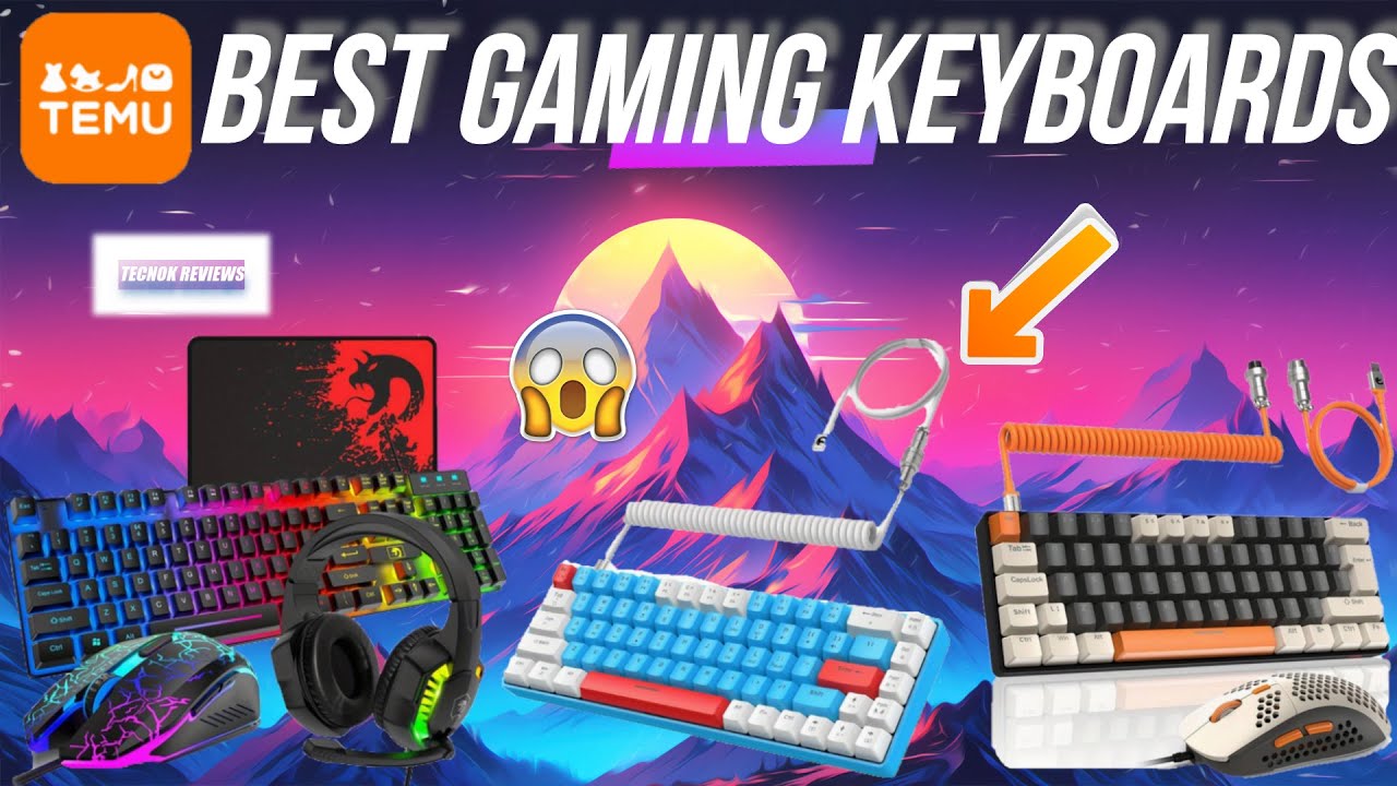 ¡Top 3 BEST Gaming Keyboards and mouse on TEMU in 2025! 😱🌟 - YouTube