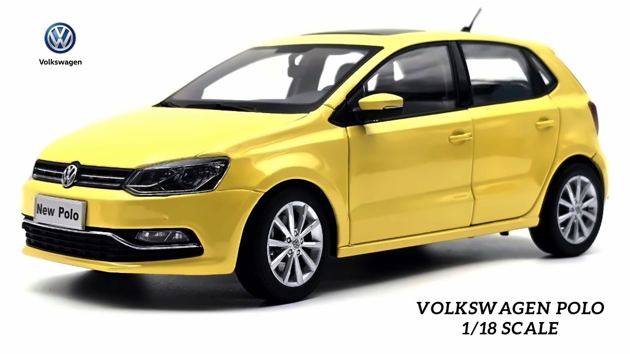Unboxing of Volkswagen Polo GT TSI Realistic Miniature 1/18 Scale Model ...
