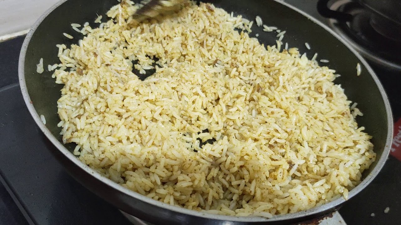 Biriyani rice with just 3 ingredients . Jatpat receipe . - YouTube