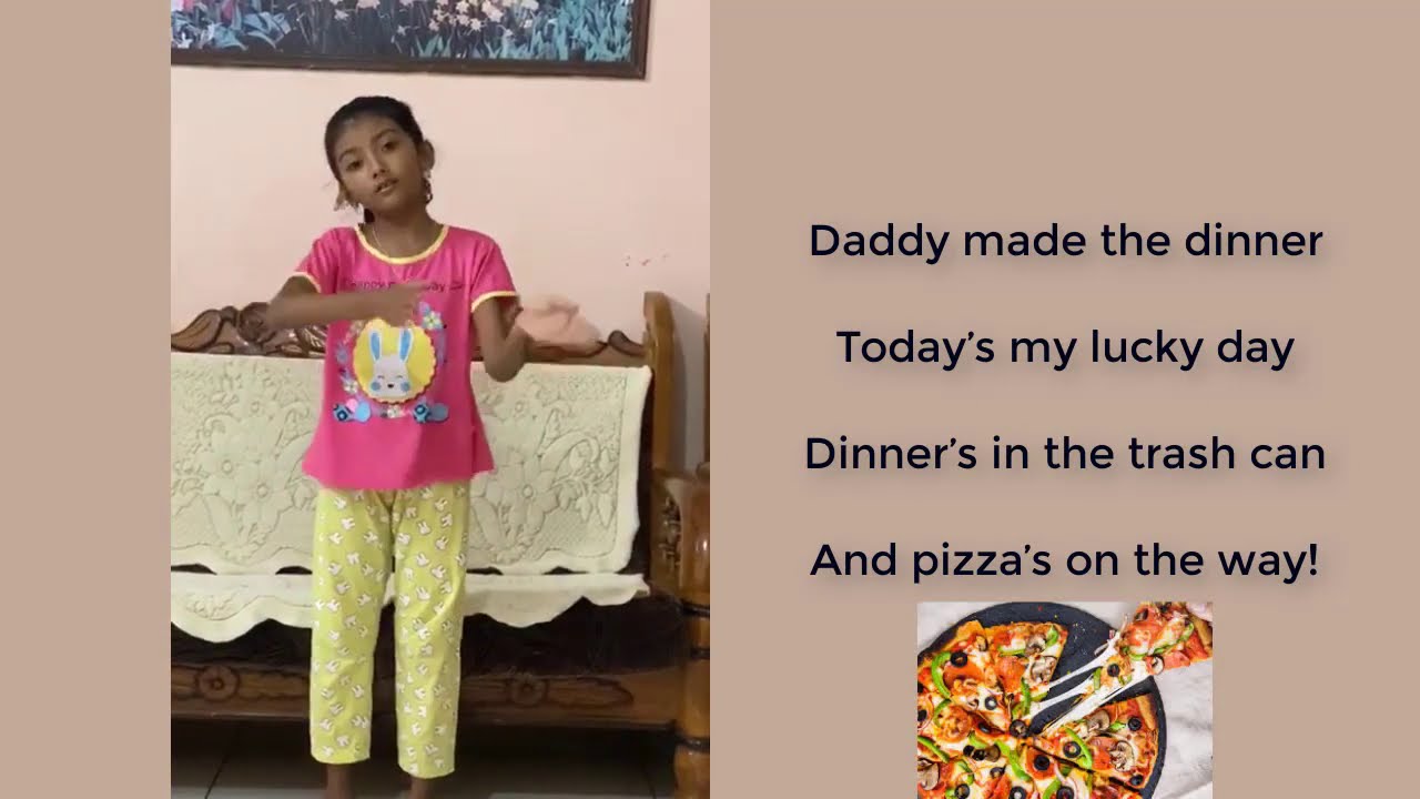 Daddy's making dinner- Poem - Medhashri - YouTube
