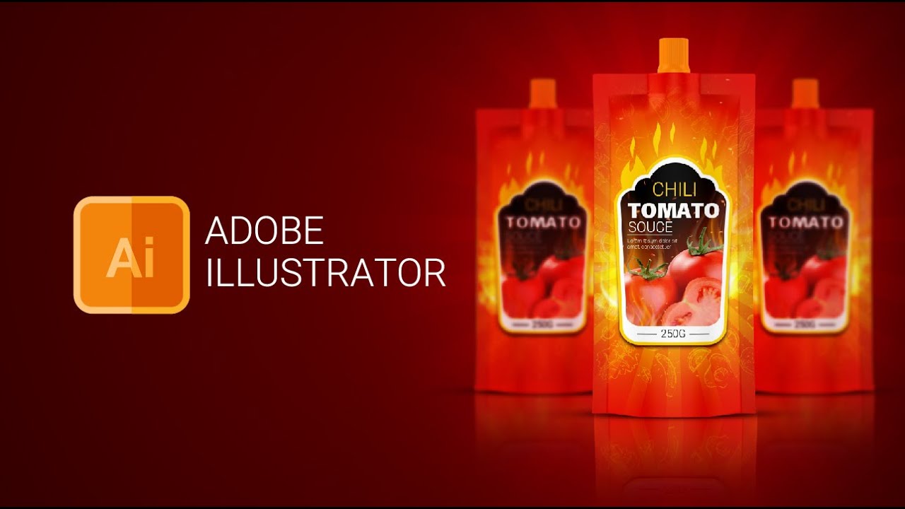 HOW TO DESIGN A PACKAGING FAST AND EASILY | Adobe Illustrator - YouTube