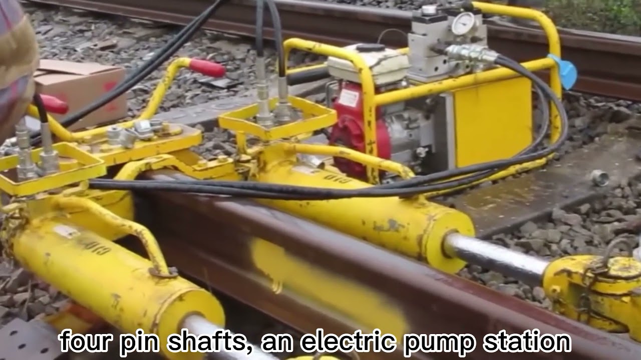 Rail Stretcher Rail Tensor Machine - YouTube