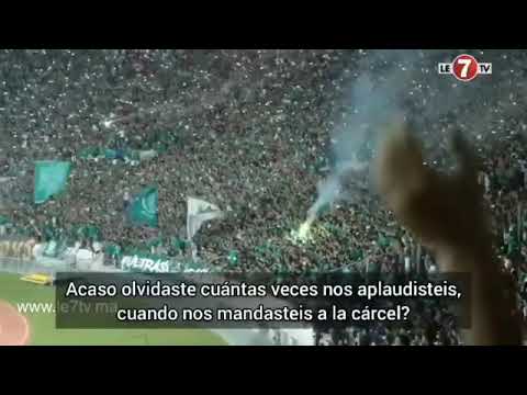 Afición del Raja casablanca se harta del gobierno