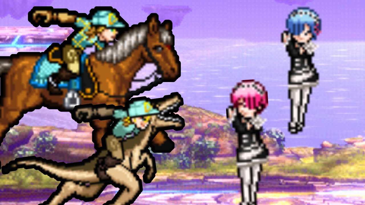 Rem & Ram Vs Diego Brando (The World) & Diego Brando (Scary Monsters ...