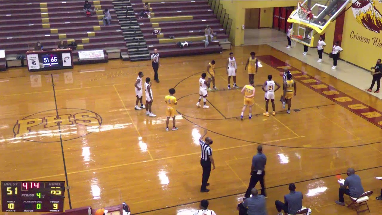 Petersburg High vs. Prince George High Varsity Mens' Basketball - YouTube