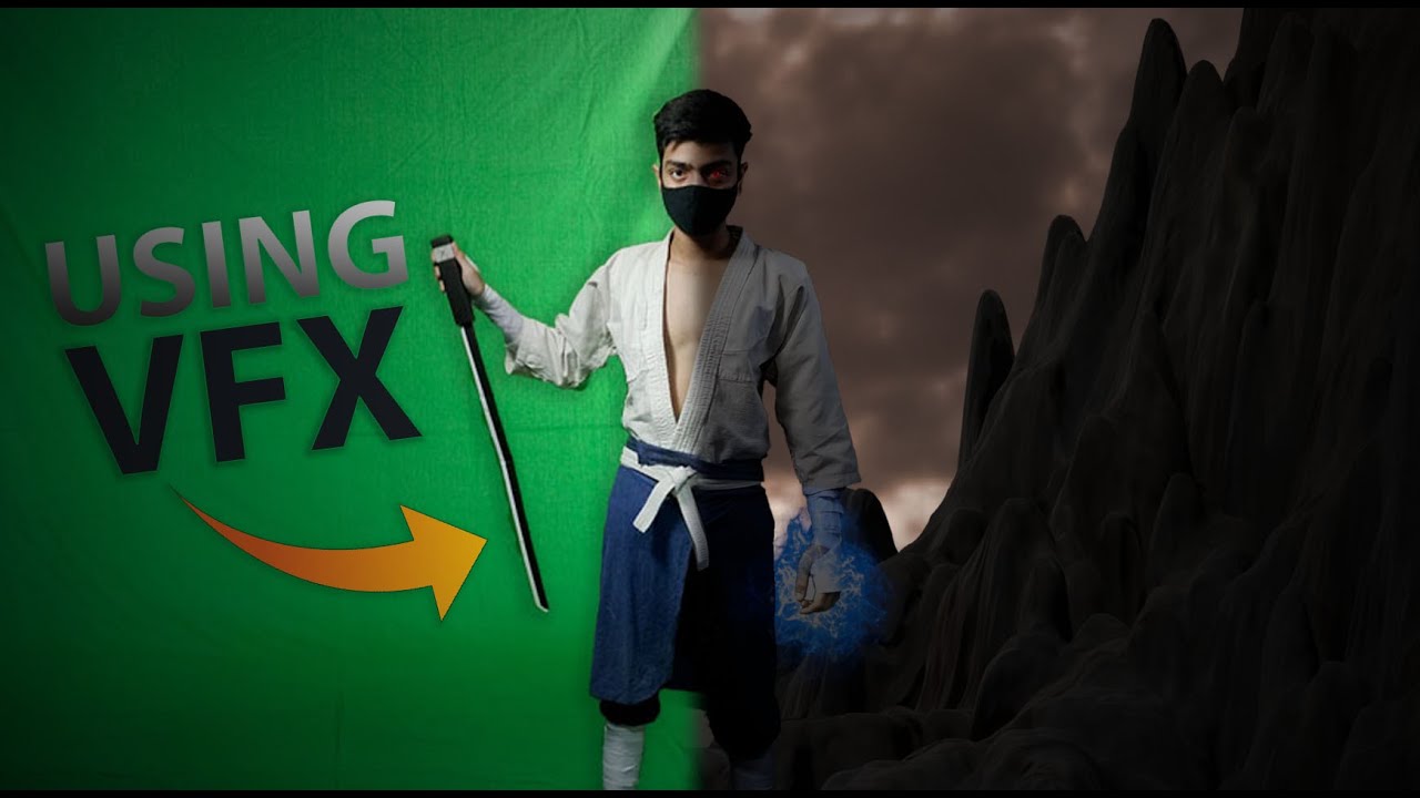 I Transformed Myself Into Sasuke from Naruto using VFX! - YouTube
