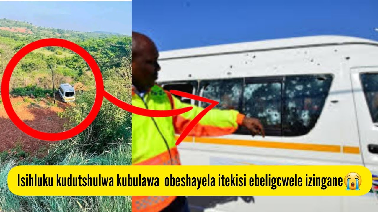 Isihluku kudutshulwa kubulawa obeshayela itekisi ebeligcwele izingane😢💔 ...