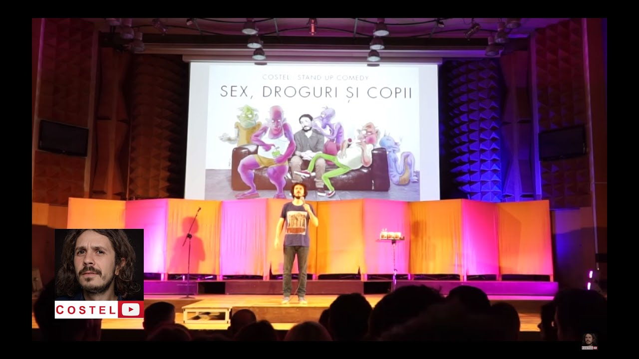 Costel Stand-up Comedy - Sex, droguri si copii (inceput de show) - YouTube