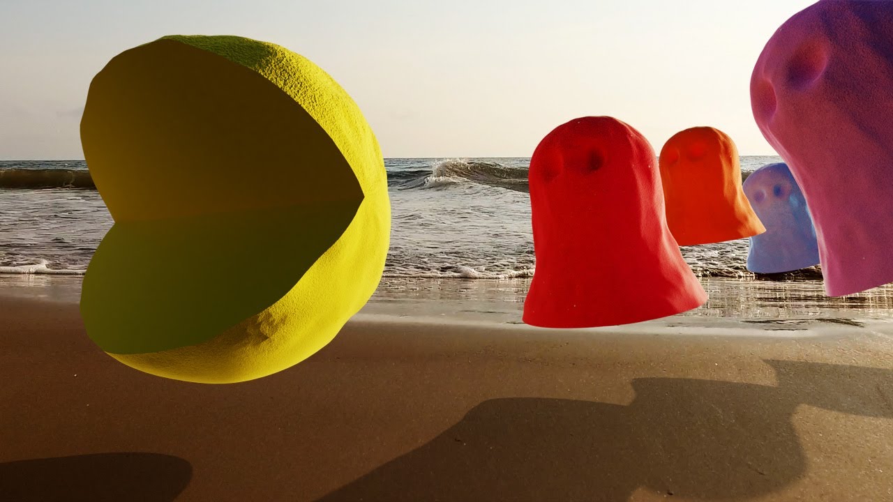 Pac Man Beach - YouTube