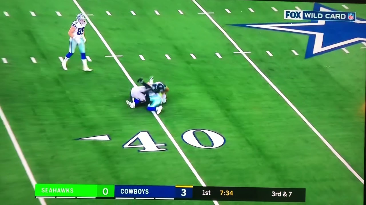 Dallas Cowboys WR Allen Hurns gruesome ankle injury - YouTube