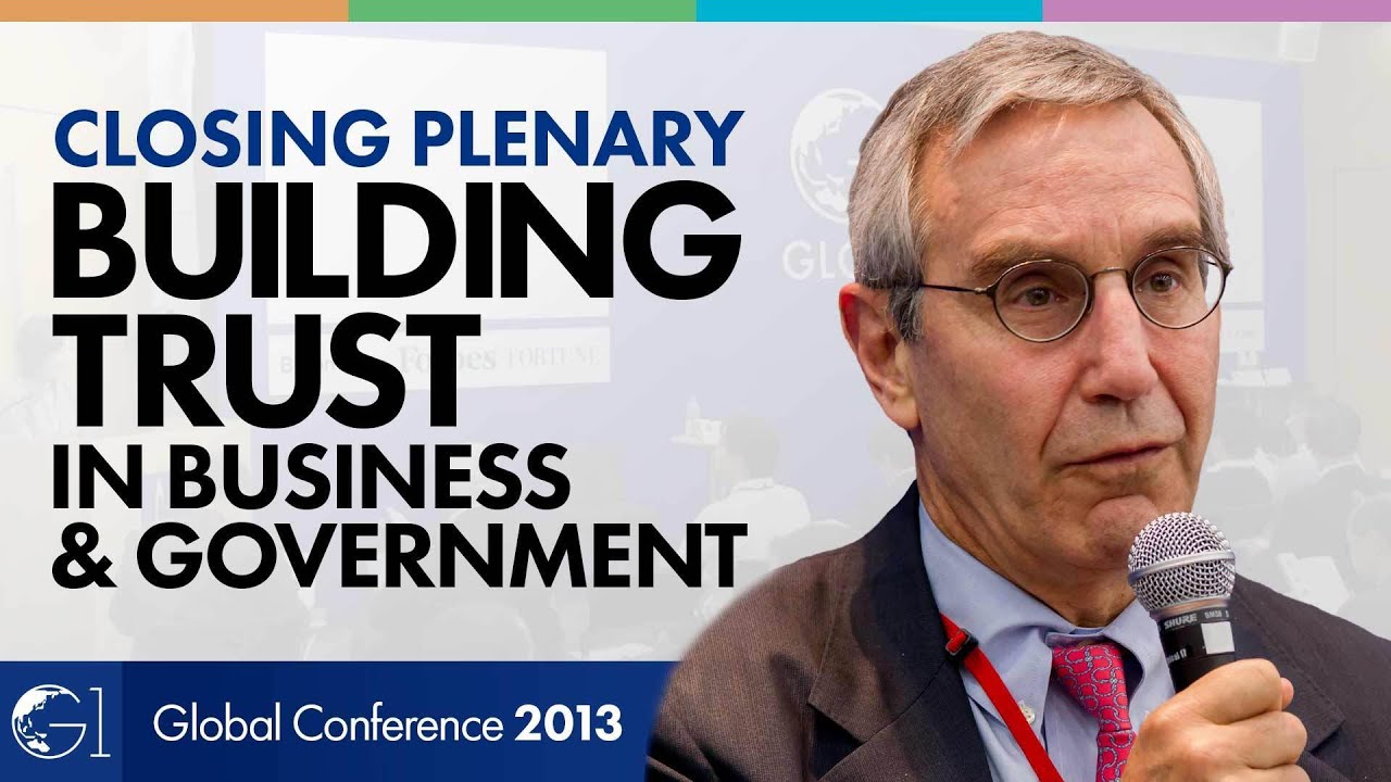 Building Trust in Business and Government: Japan and Beyond - YouTube