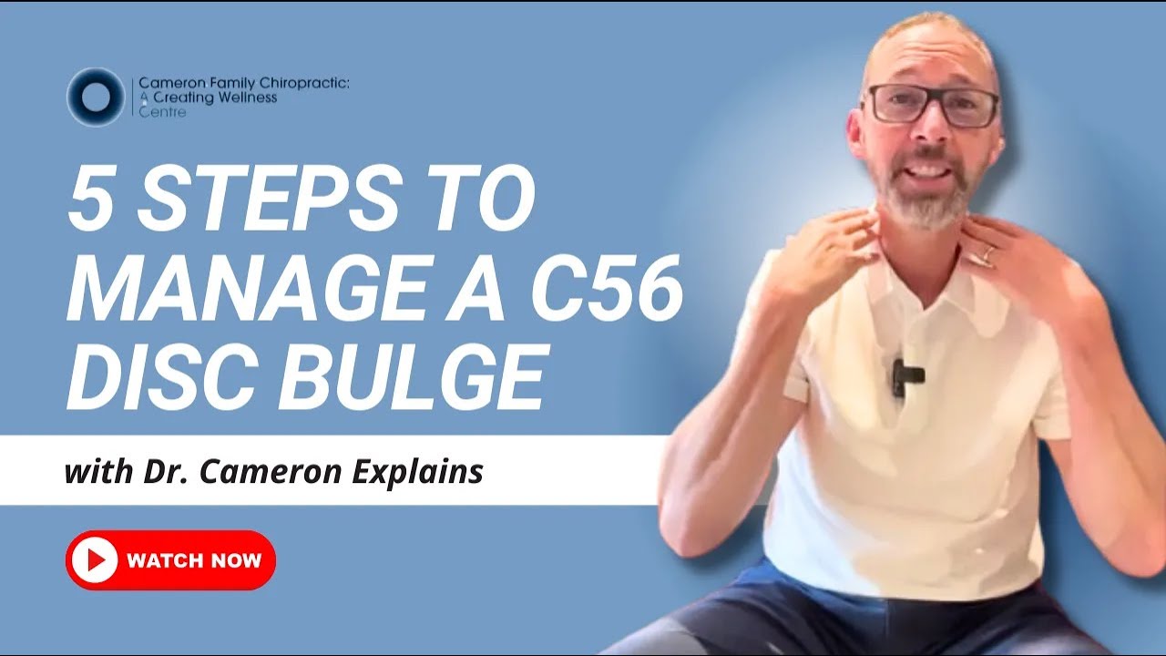 5 Steps to Relieve C5-C6 Disc Bulge Pain at Home | Dr. Chris Cameron ...