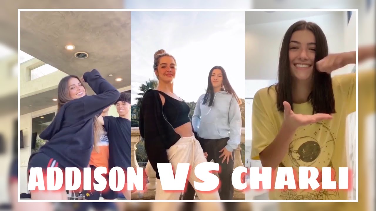 Addison Rae VS Charli D’amelio TikTok Dance Compilation 2020 - YouTube