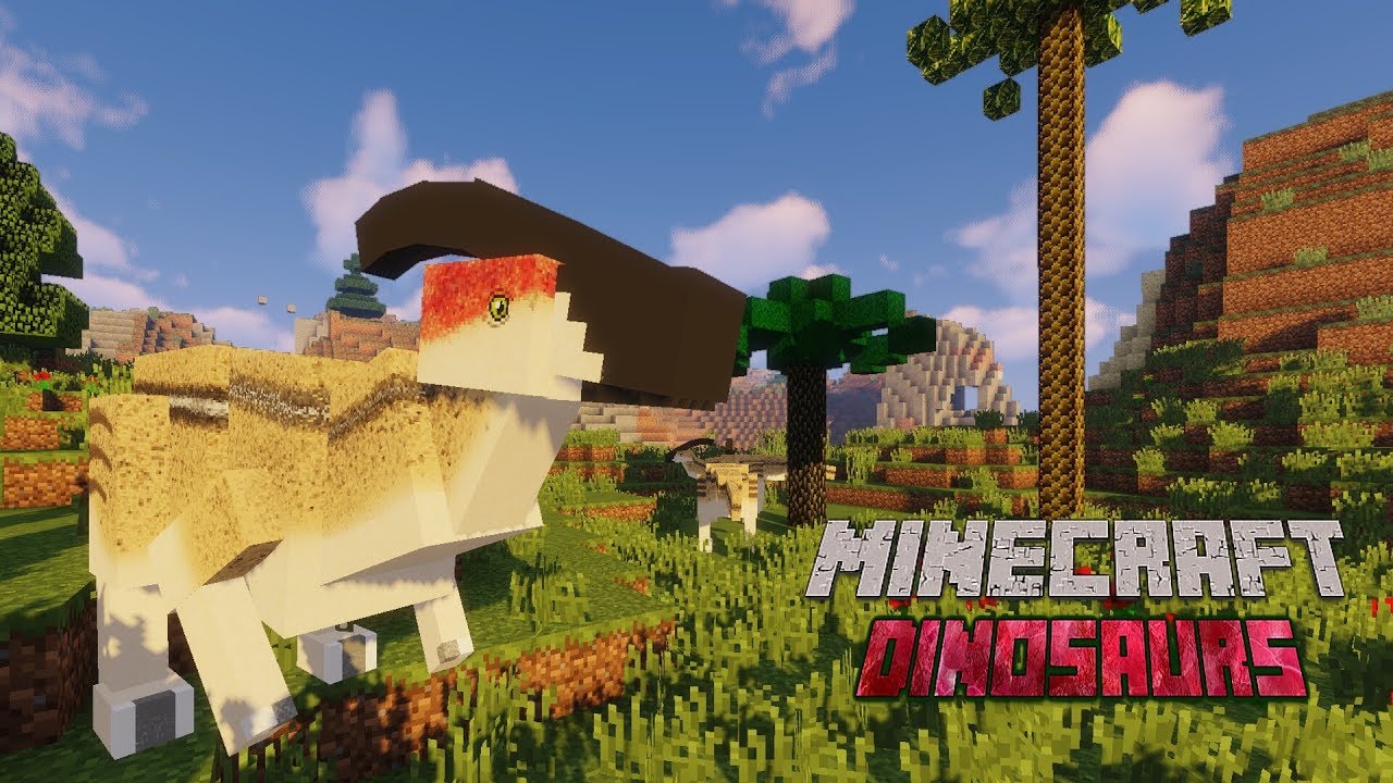Parasaurolophus Fallen Kingdom Texture- Minecraft Dinosaurs - YouTube