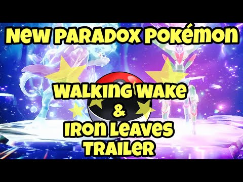 New Paradox Suicune And Virizion! Walking Wake And Iron Leaves Trailer ...