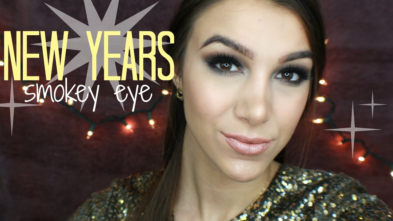 NEW YEARS INSPIRED SMOKEY EYE | Amber Lynn Boyd - YouTube