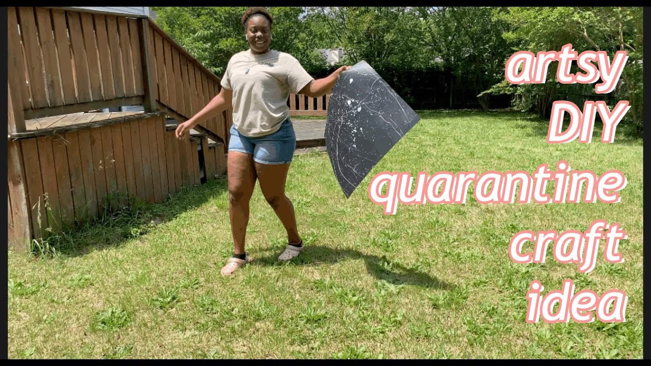 artsy DIY quarantine craft idea - YouTube