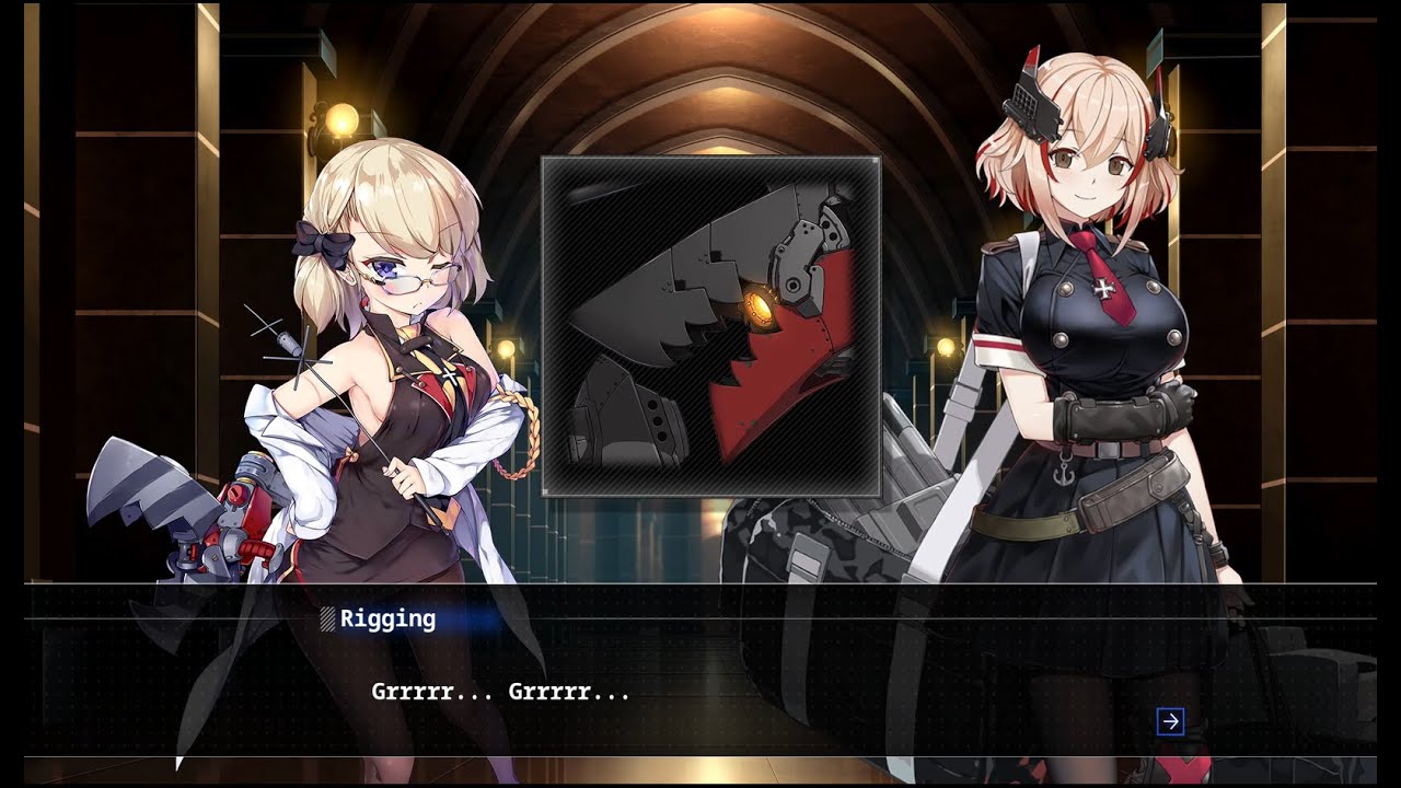 Azur Lane Crosswave Pc no commentary part 41; beast lose - YouTube