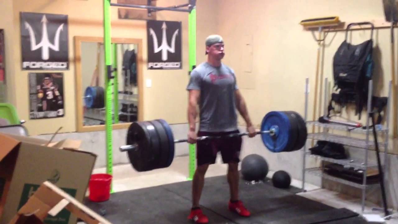 Seth Connelly 335 Hang Clean - YouTube