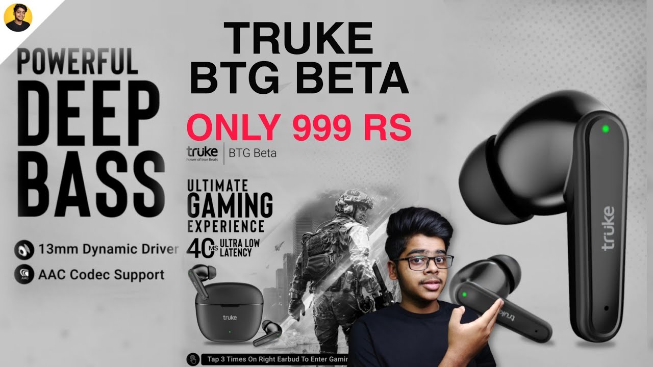 Truke btg beta 🔥 specifications and features | 40 ms low latency | only ...