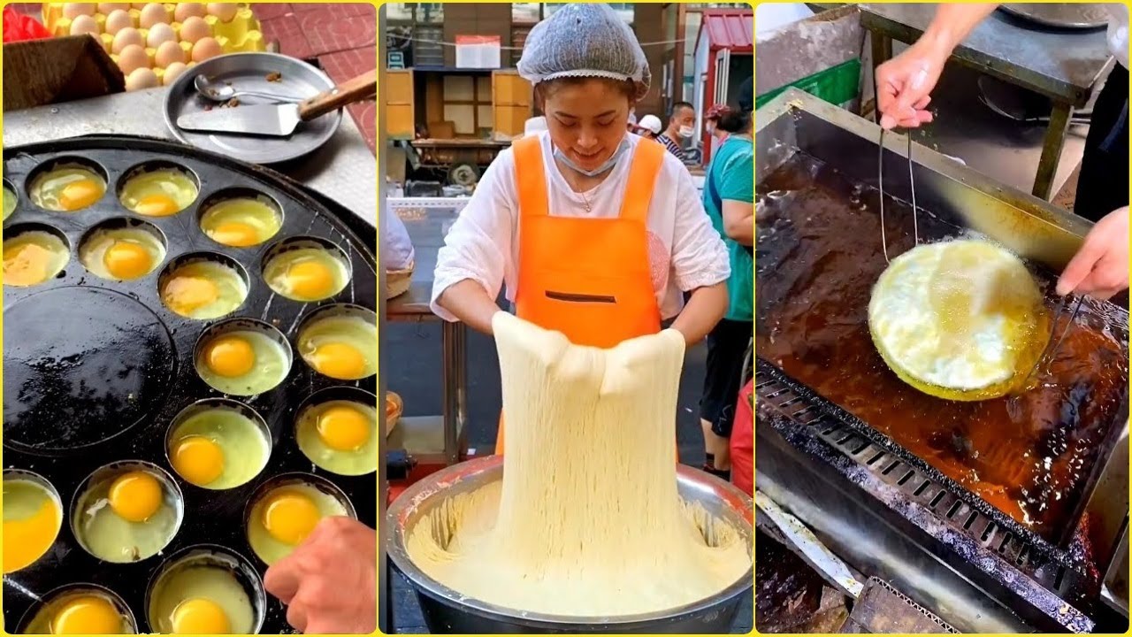 Satisfying Ninja Cooking Skills Another Level #6 | Street Foods ...