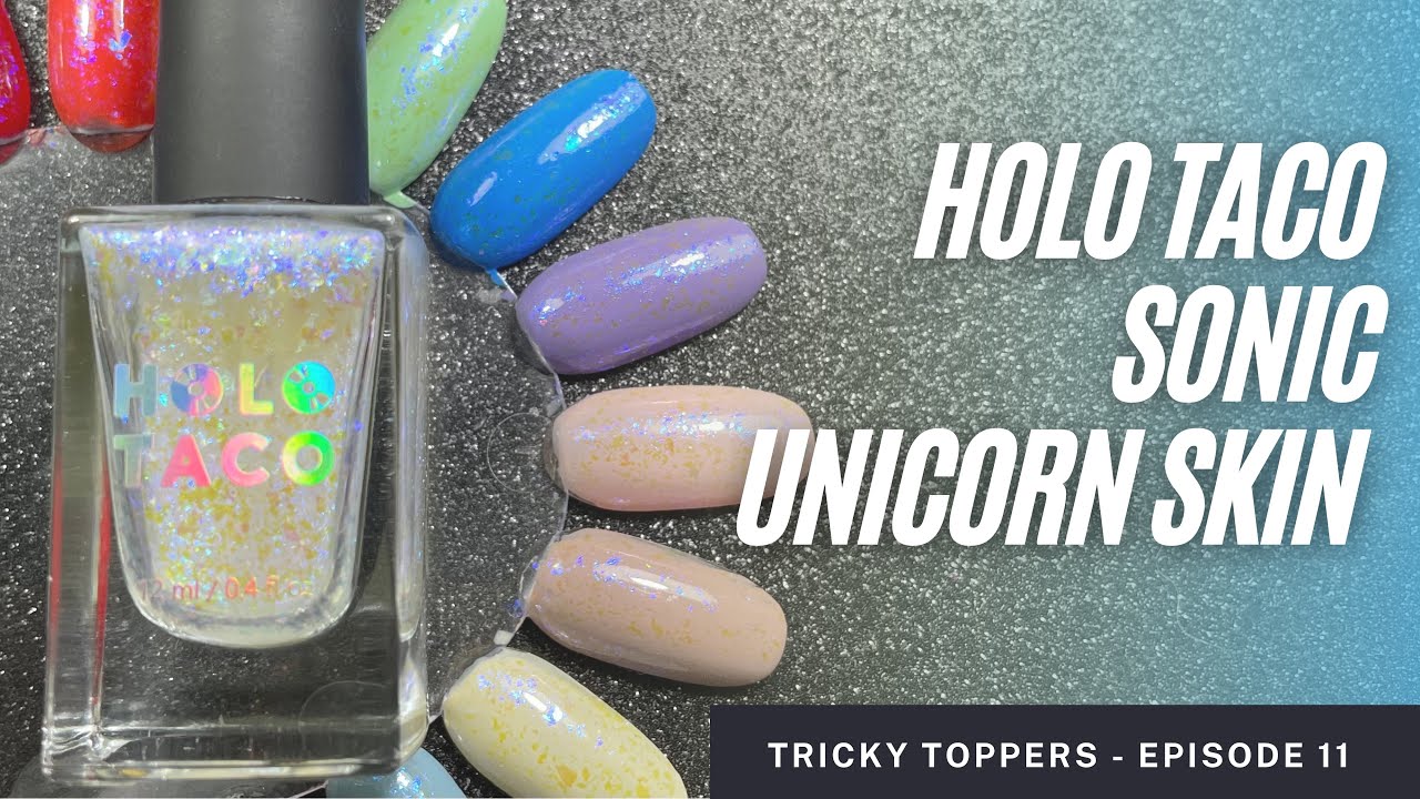 Holo Taco - SONIC Unicorn Skin | Tricky Toppers Episode 11 - YouTube