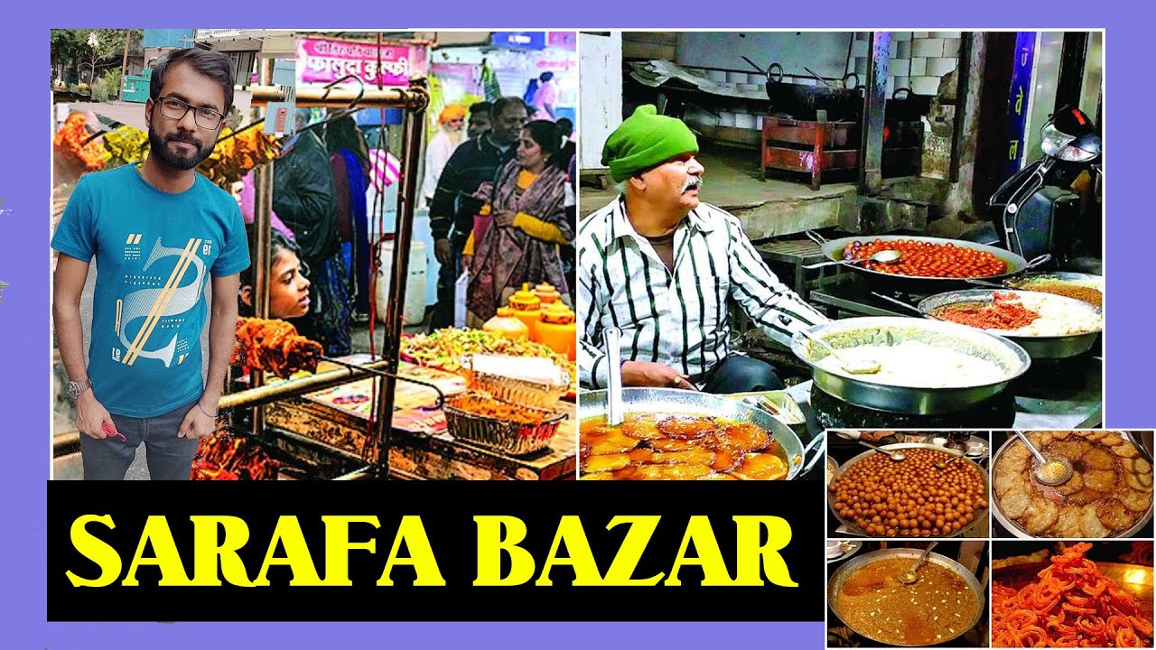 Sarafa Bazar Late Night : सराफा बाजार इंदौर Famous Street Food Market in Nightlife in Indore # ...
