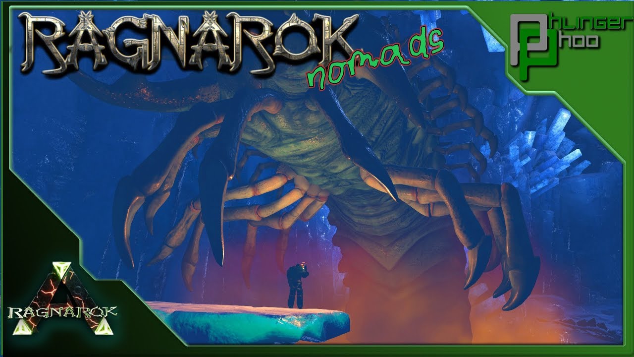 Ark: Ragnarok Nomads 51 - TAKING ON THE ICE QUEEN - WICKED LOOT - YouTube