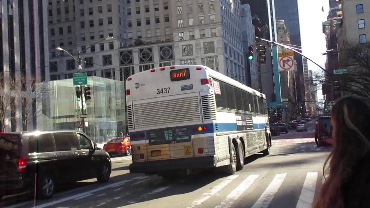 MTA Bus Company 2006 MCI D4500CL #3437 On The BxM7 @ 5th Avenue & 59th ...