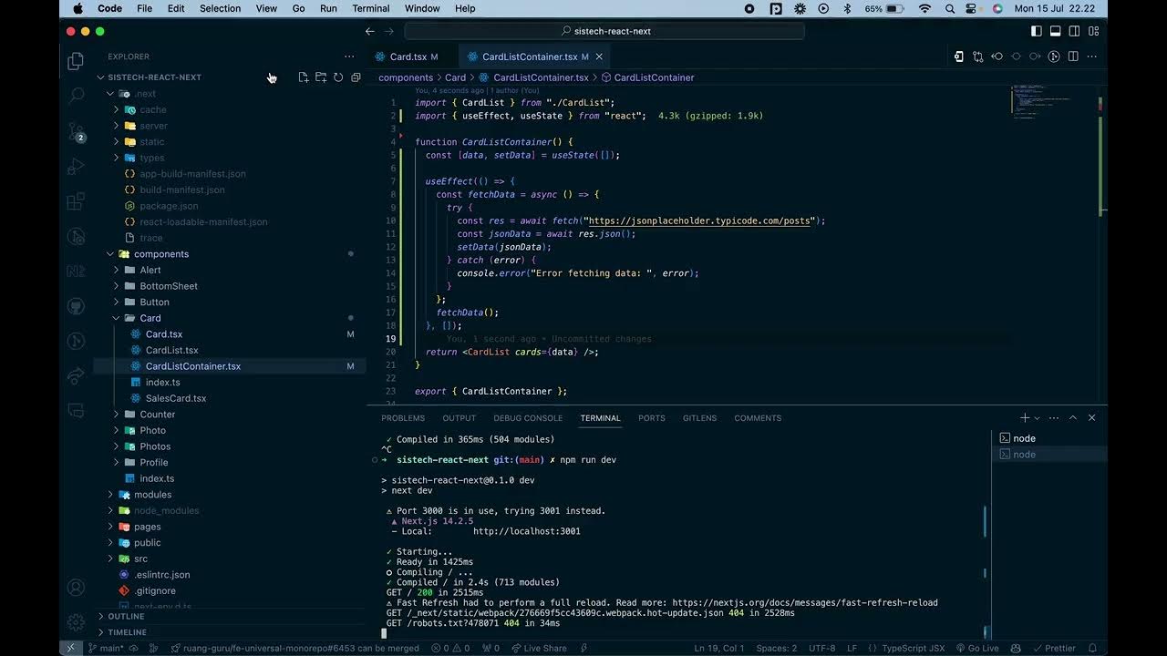 data fetching with useEffect - YouTube