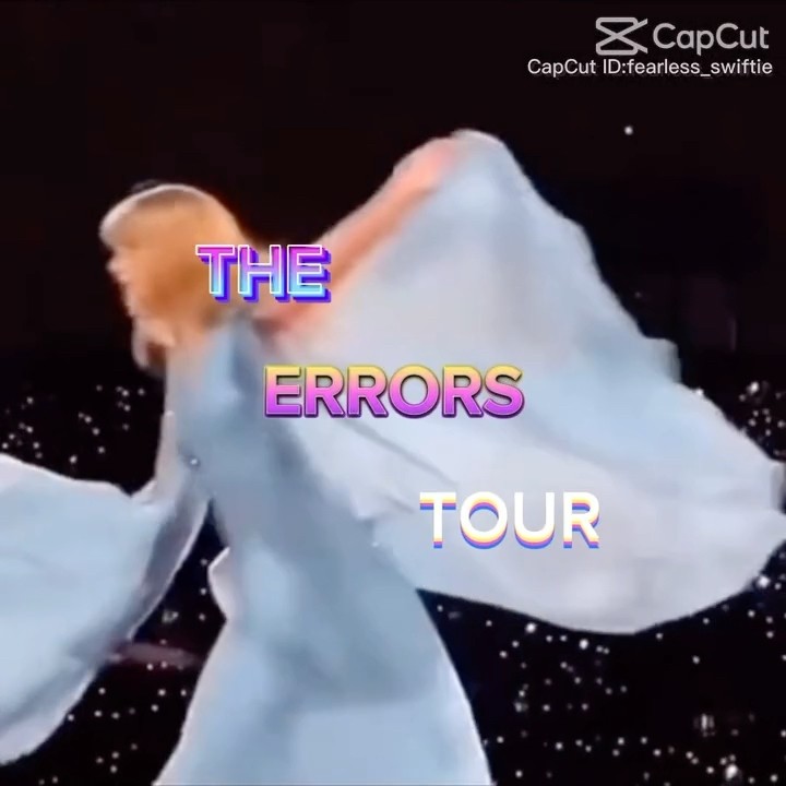 The ERRORS tour #taylorswifterastour #taylorversion - YouTube