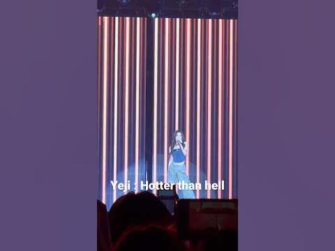 230408 Yeji : HOTTER THAN HELL Itzy The 1st World Tour CHECKMATE in Bangkok - YouTube
