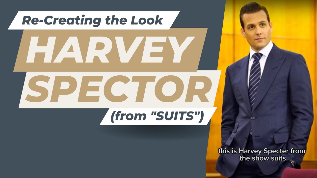 Re-Creating Outfits from Harvey Spector in Show "SUITS" - YouTube