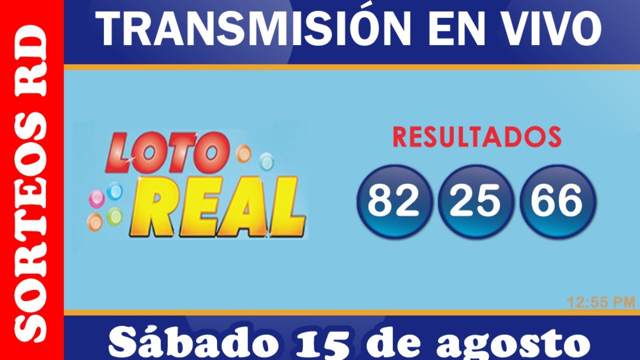 Lotería Real en VIVO / sábado 15 de agosto 2020 - YouTube