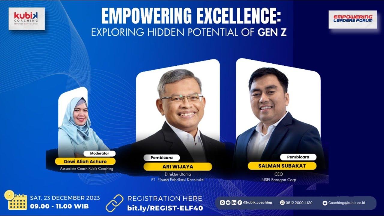 ELF 40 - Empowering Excellence: Exploring Hidden Potential of Gen Z ...