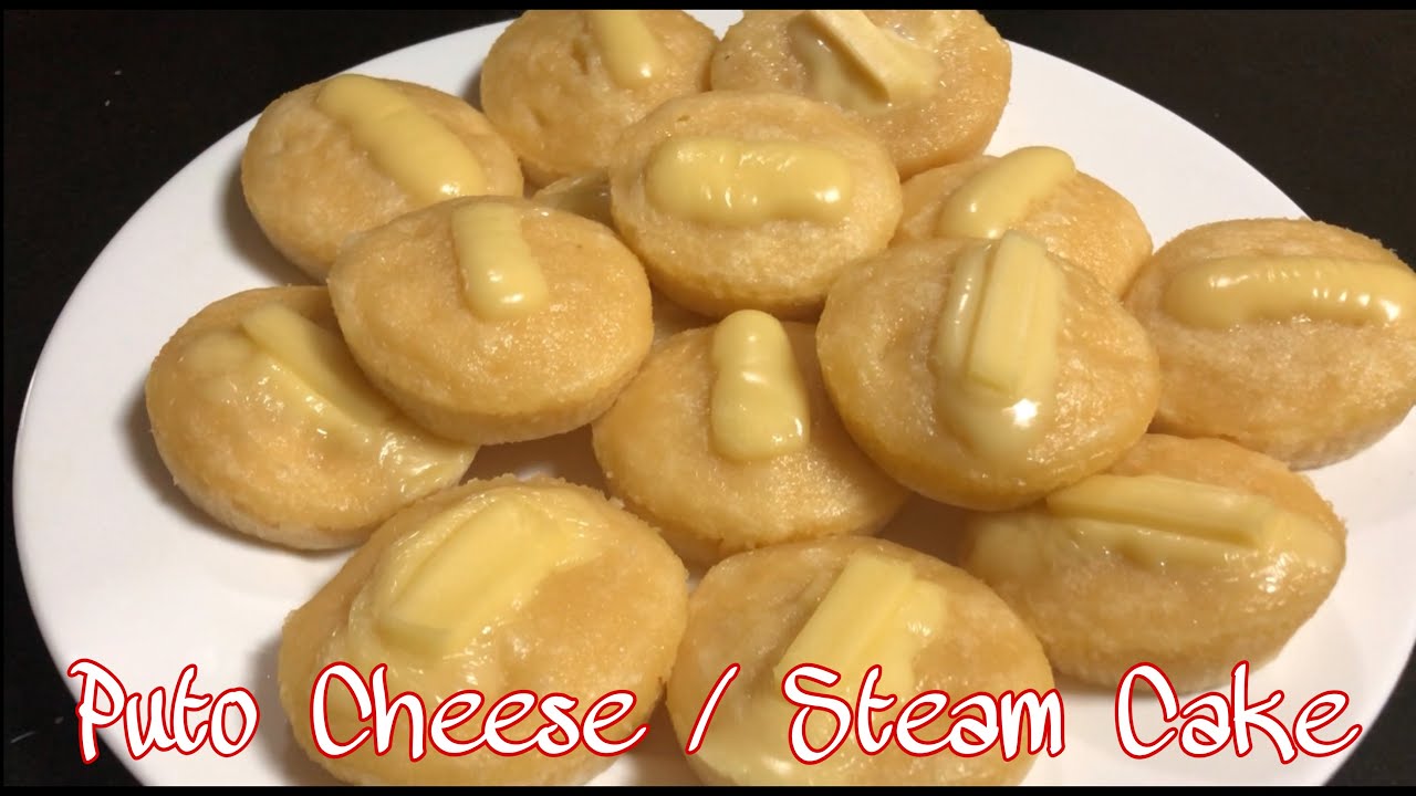 Puto Cheese Recipe / Filipino Steamed Cake / How to cook easy Puto ...