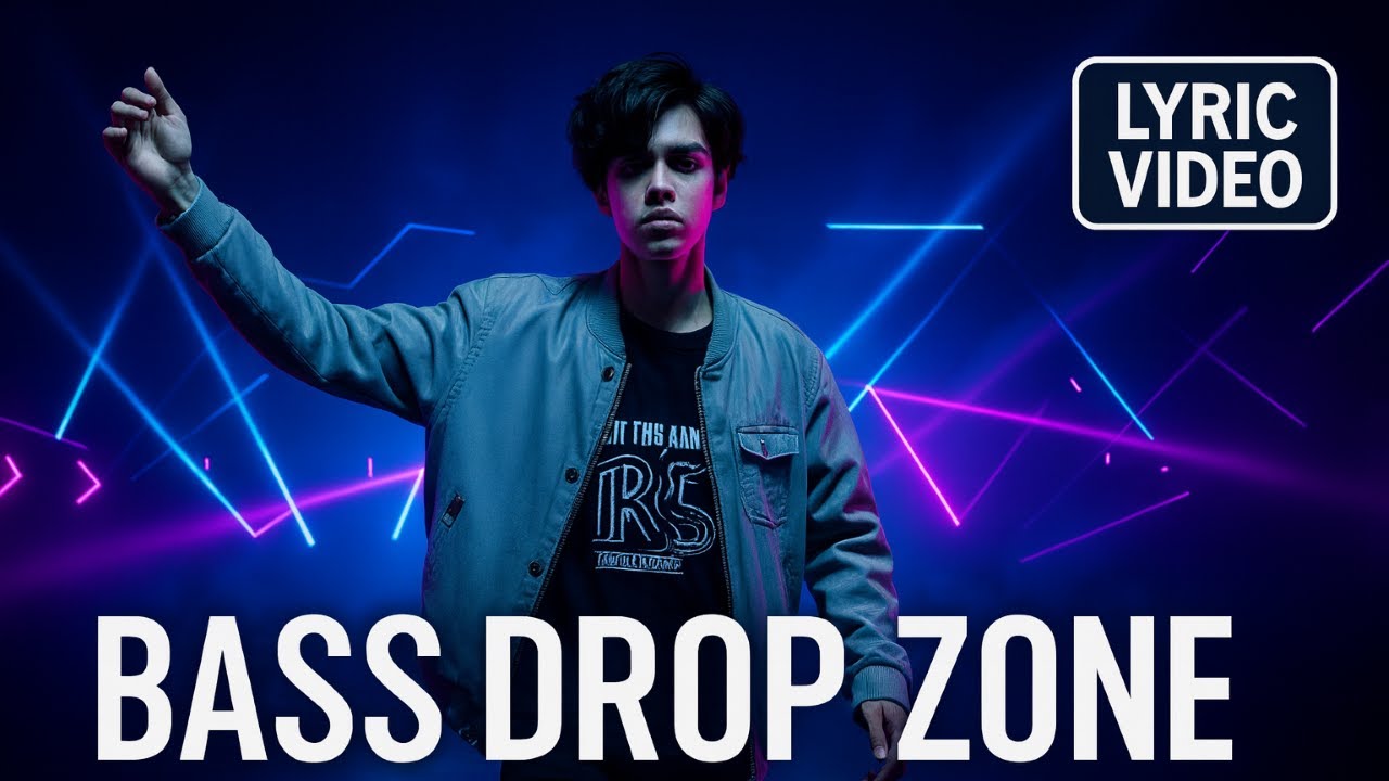 Bass Drop Zone【Lyric Video】｜Soulful club energy with powerful male ...