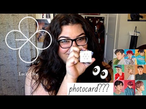 EXO 'LUCKY ONE' ALBUM UNBOXING!!!  🎵 🎶 🎵 🎶 🎵 🎶