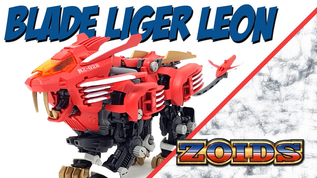 Zoids Blade Liger Rojo