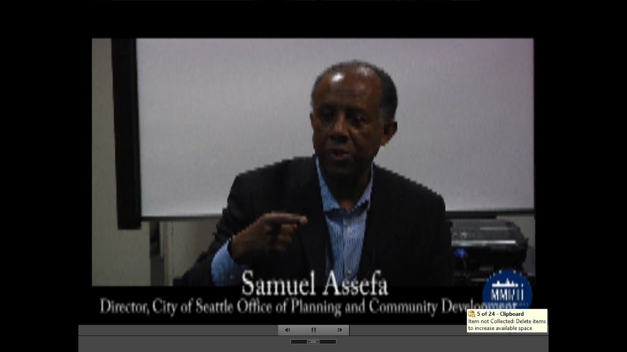 MMRTI Guest Speaker Samuel Assefa - YouTube