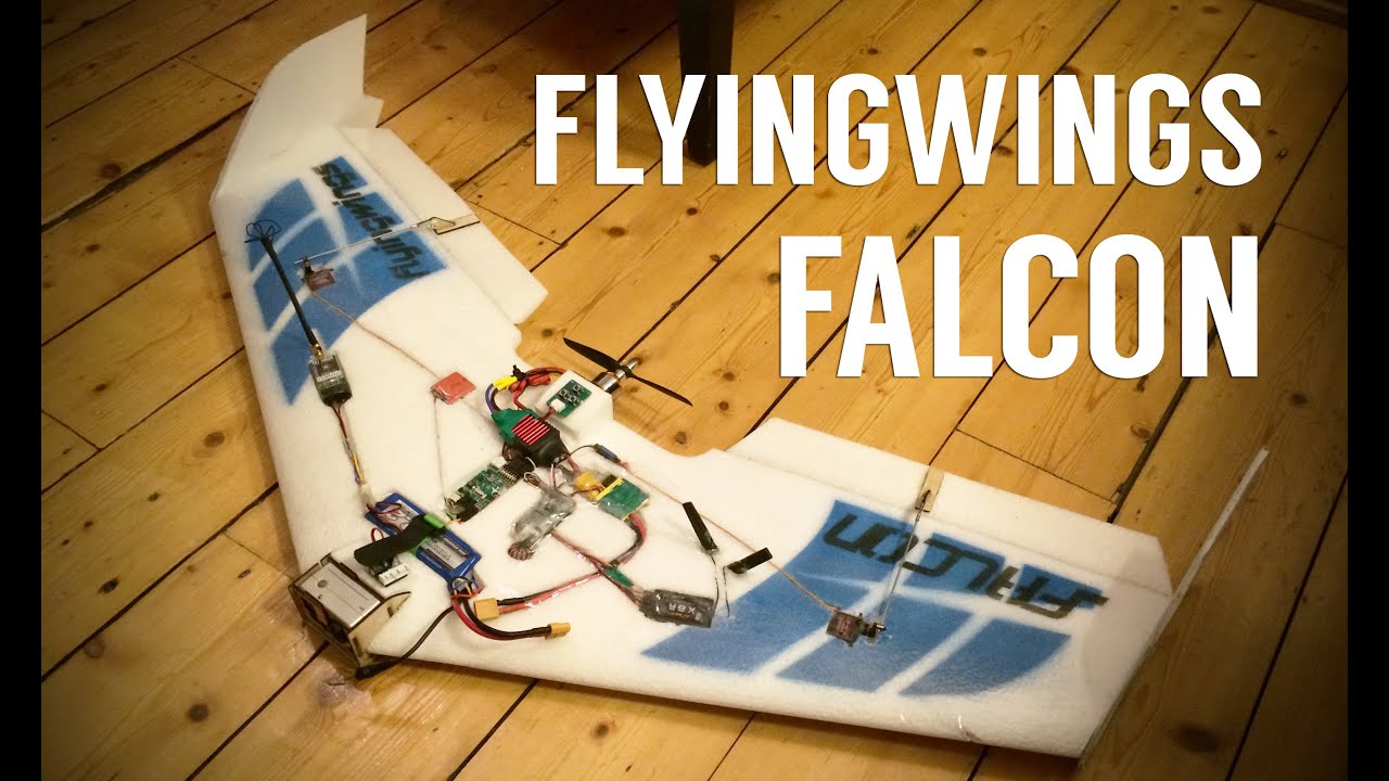 Flyingwings.co.uk Falcon FPV Wing Review - YouTube